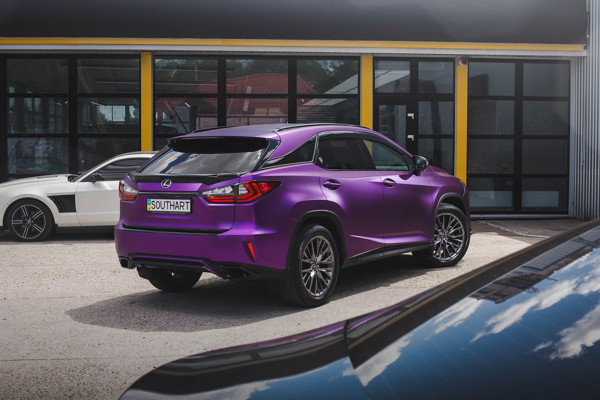 Тонування, захист та обклеювання плівкою авто Lexus RX | South.Art Ukraine